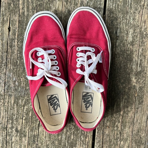 Vans | Shoes | Maroon Vans | Poshmark